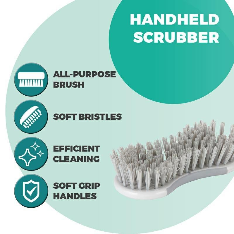 Hand Held Scrubber Soft Grip | Holbury Hardware Stores